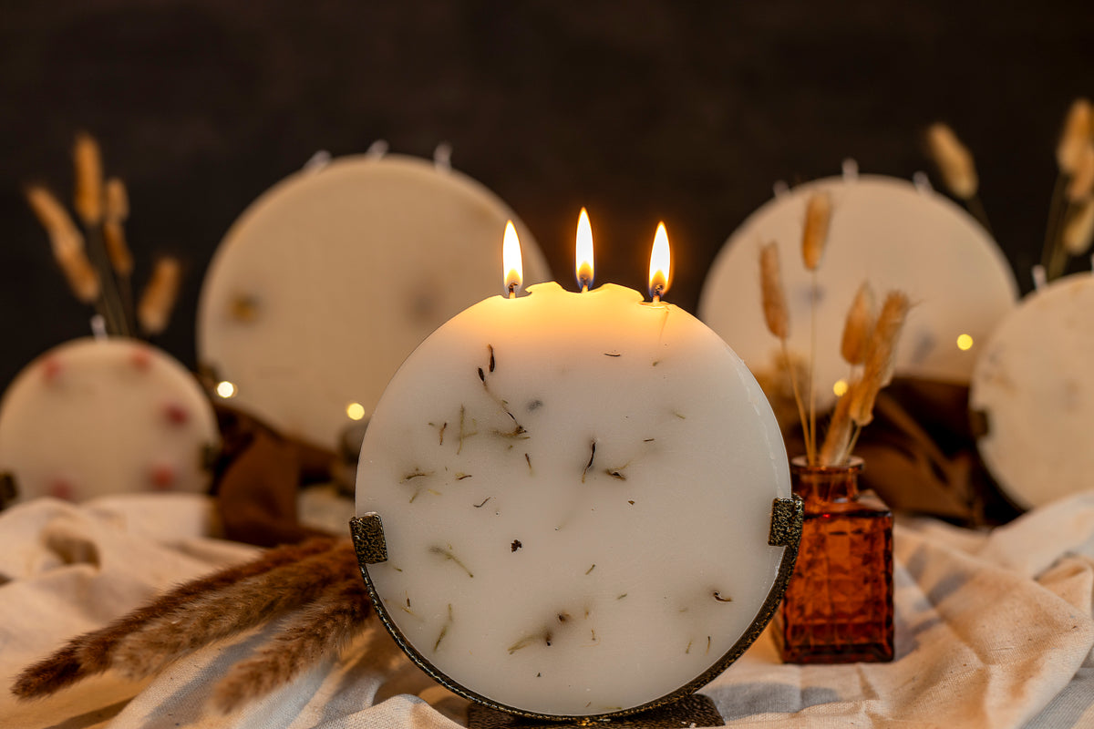 Ora Disc Candles 5 Inches – Ora Luxury Candles